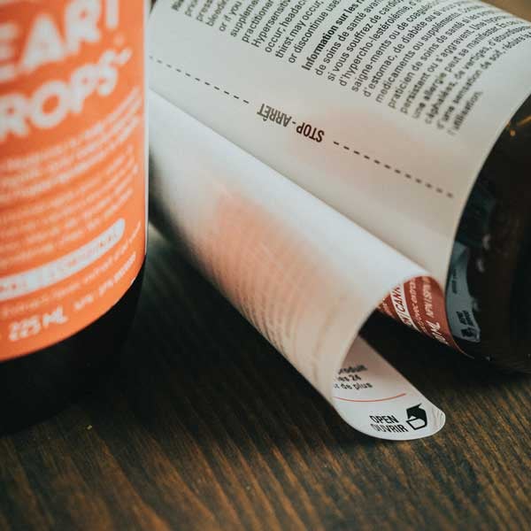 What are Peel Back Labels?